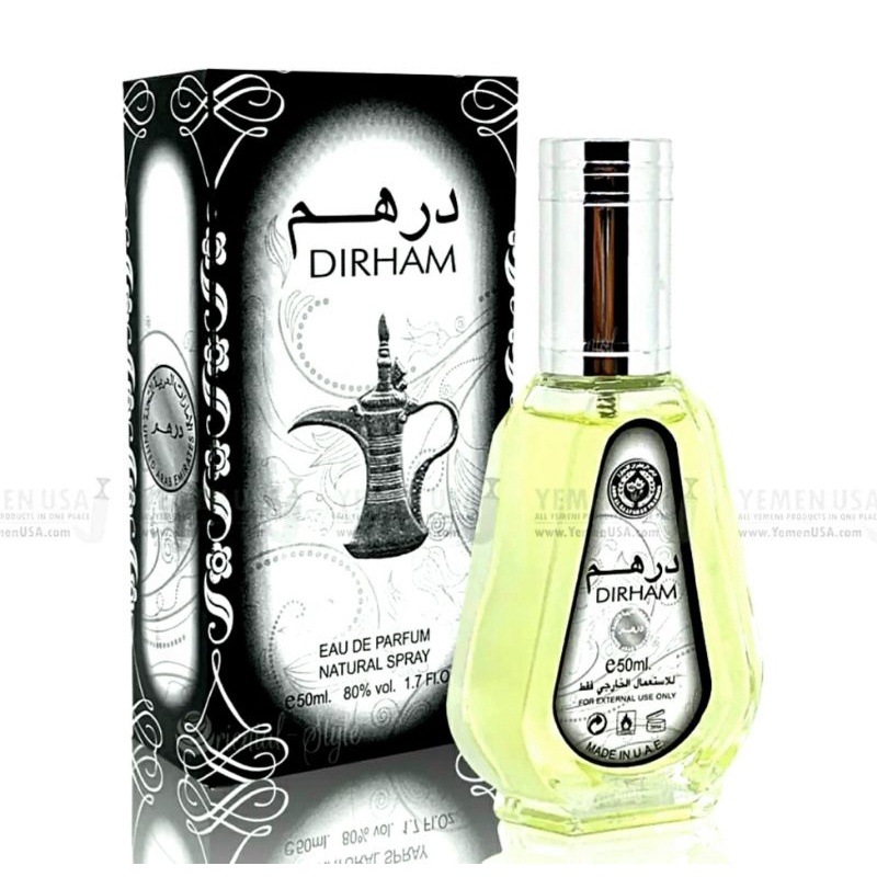 Dirham silver Perfume 50ml🔥ORIGINAL100%🌟Made inU.A.E Collection OUD ...
