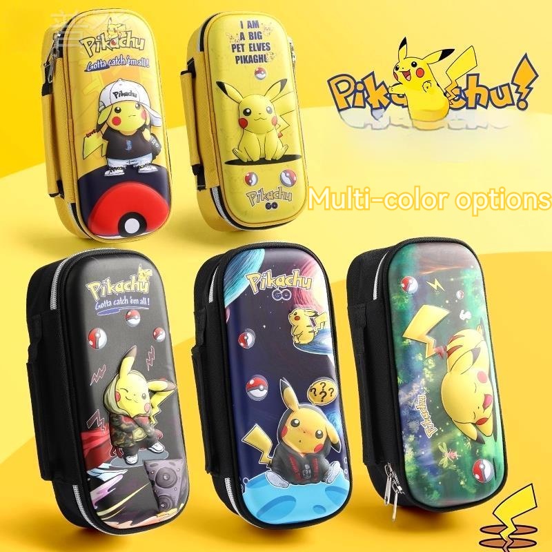 Pokemon Pikachu Pencil Case Password Lock Stationery Box 3D Large ...