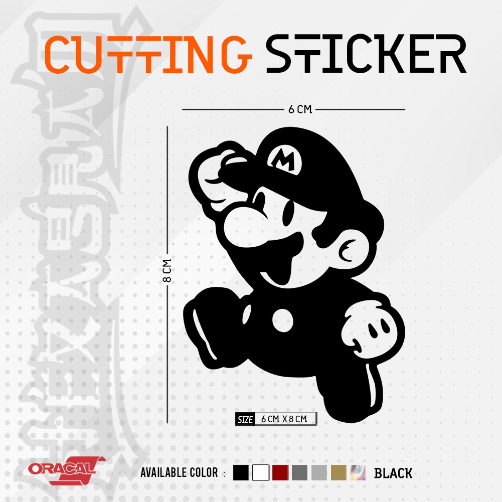 Cutting Sticker Super Mario Bros | Super Mario Bros Cutting Sticker ...