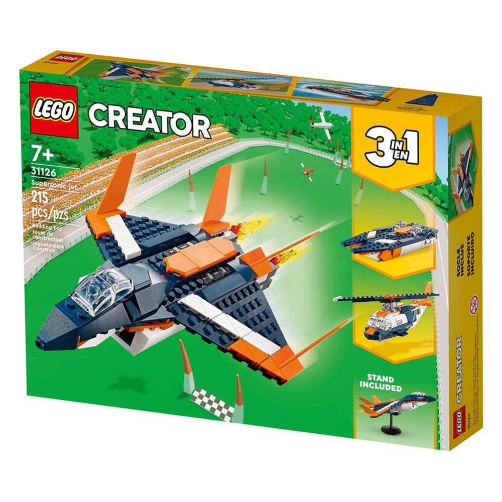 Lego 31126 Supersonic Jet | Shopee Malaysia