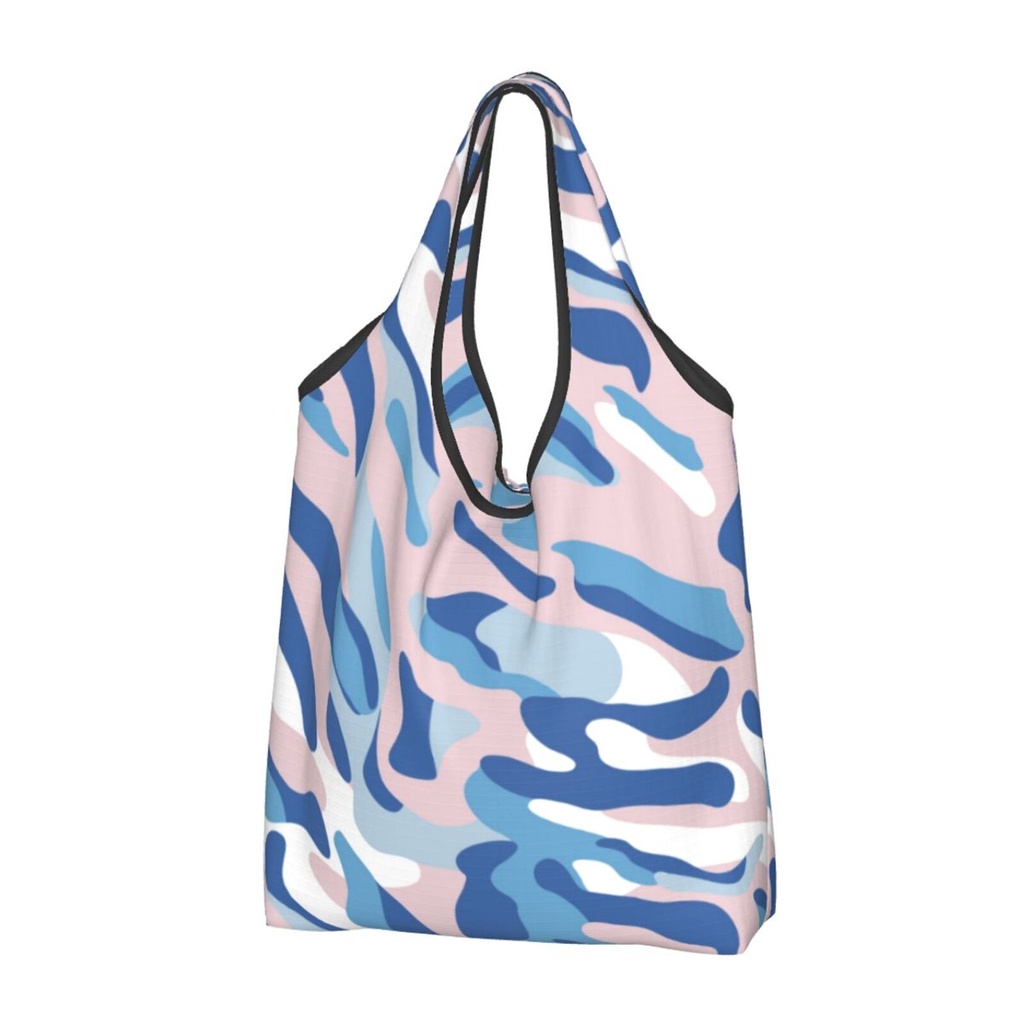Camo Portable Shopping Bag Foldable Carry-On Reusable Shopping Bag(38 ...