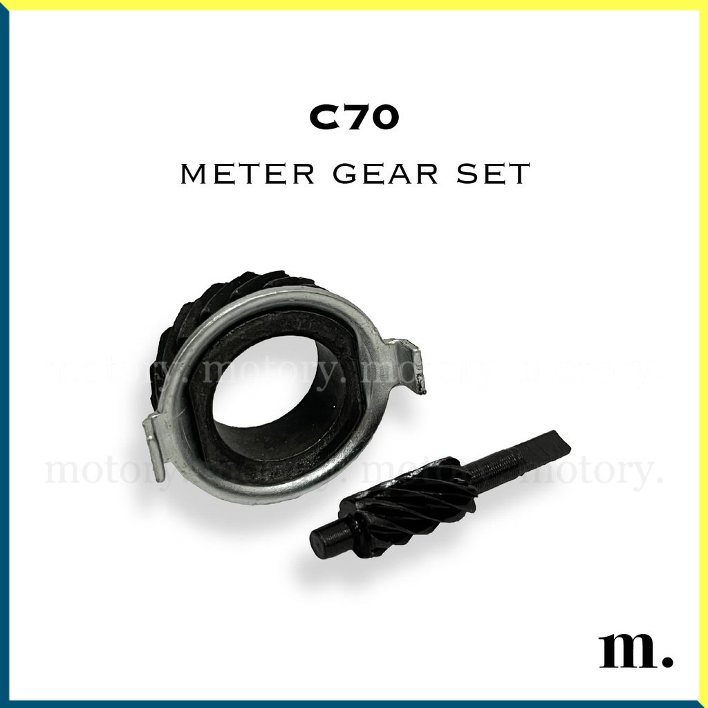HONDA C70 METER GEAR SET ASSY C-70 HONDA BULAT METER GEAR | Shopee Malaysia
