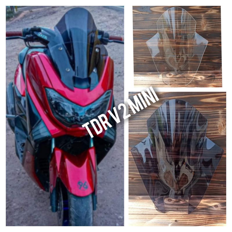 Windshiel nmax TDR v2 mini, nmax v2 mini visor | Shopee Malaysia
