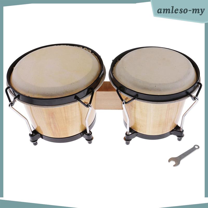 [AmlesoMY] Professional African Hand Bongo Drum Percussion Music ...