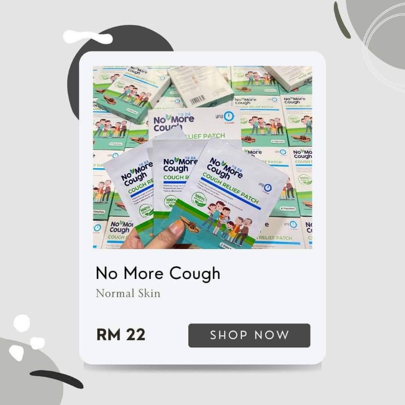 Pelekat Batuk Bayi & Dewasa (Normal Skin) | Shopee Malaysia