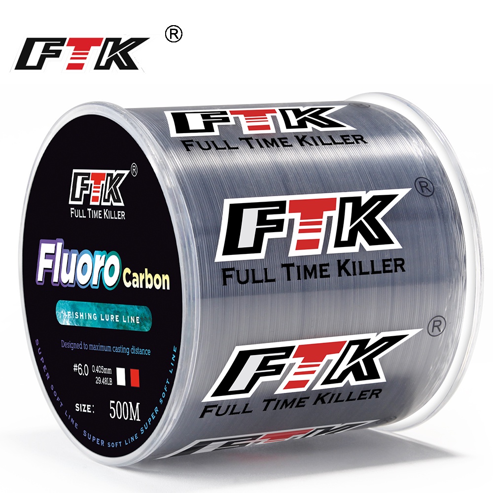 300M Fluorocarbon Coating 4.136LB-34.32LB Carbon Fiber Monofilament ...