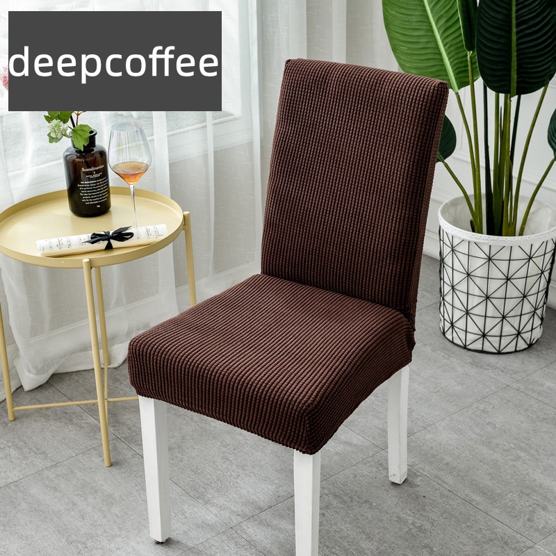 1pcs Chair Cover Elastic Chair Protector Knitted Chair Seat Cover ...