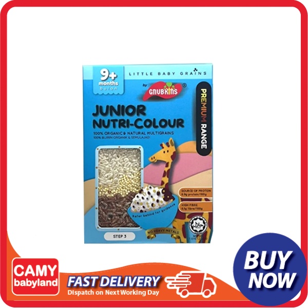 Little Baby Grains Premium Range - Junior Nutri-Colour Step 3 (9m+) 100% Organic & Natural ...