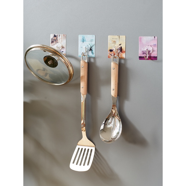 Cangkuk penyangkut dinding viscose kuat dapur cawan sedutan galas beban dinding belakang pintu ...