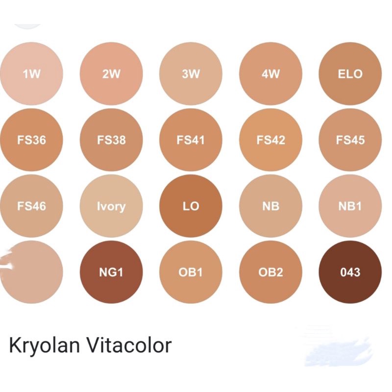 Kryolan Vitacolor 20ml | Shopee Malaysia