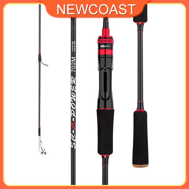 Joran Pancing Casting BC Murah Fishing Rod M/ML Medium Light Action Joran Pantai Spinning High ...