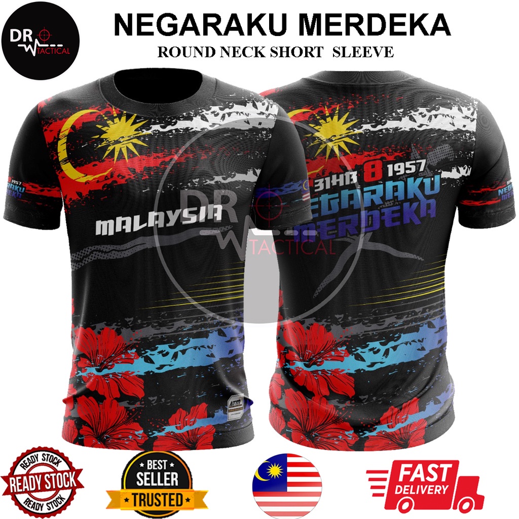 Dr Tactical T-Shirt Merdeka Negaraku Merdeka 2023 Ready Stock ...