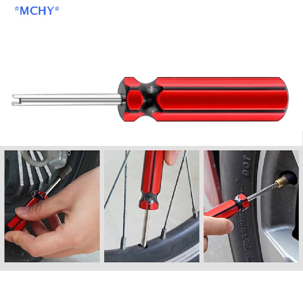 MCHY> Tire Valve Stem Removal Tool Single Head Schrader Valve Tool ...