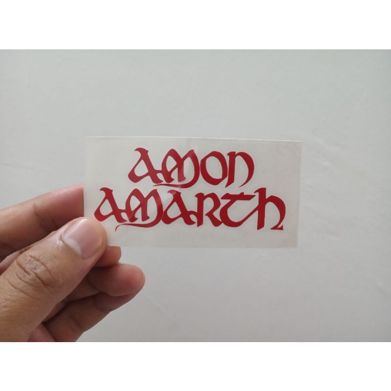 Sticker Amon Amarth Band ( Sticker Cutting / Outdoor ) | Shopee Malaysia