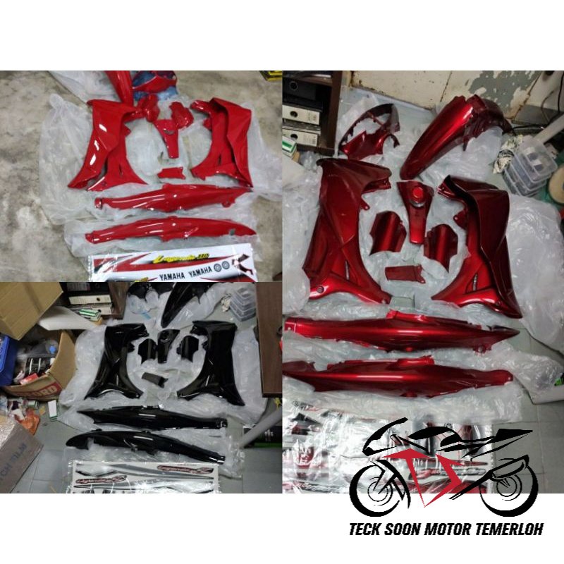 Coverset cover set (HLD) Yamaha srl110 srl 110 lagenda110 lagenda 110 ...