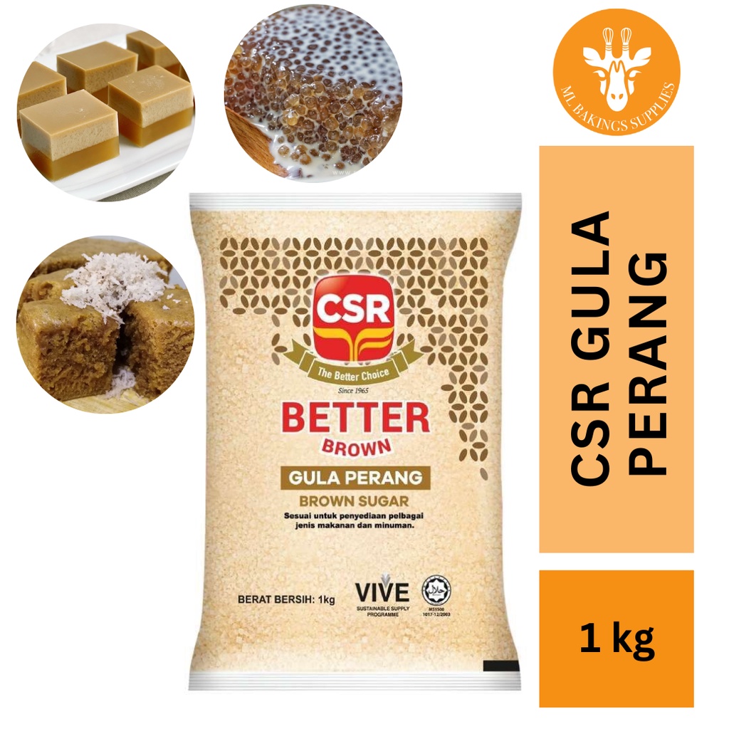 [READY STOCK] CSR Better Brown Sugar 1kg Gula Perang | Shopee Malaysia