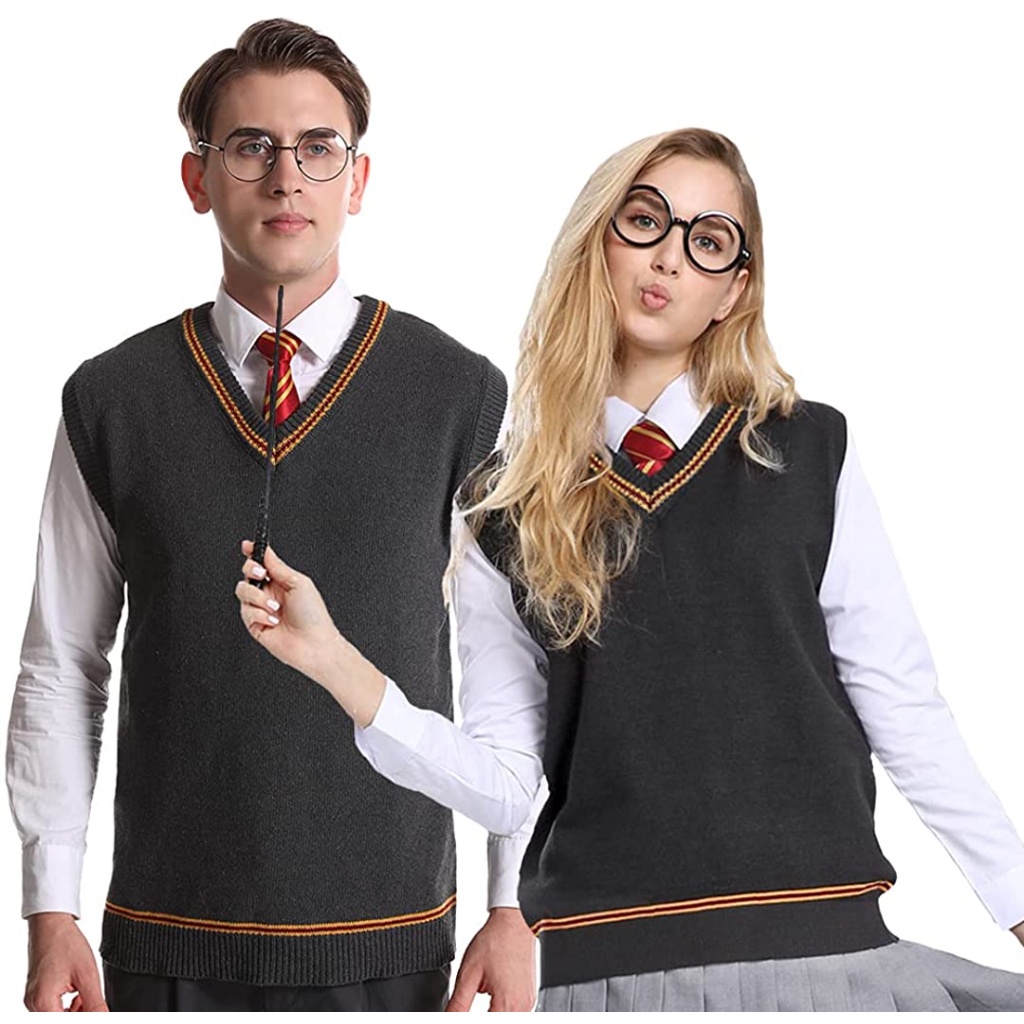 Unisex Cosplay Costumes Sweater Vest Mens Womens Fall and Winter ...
