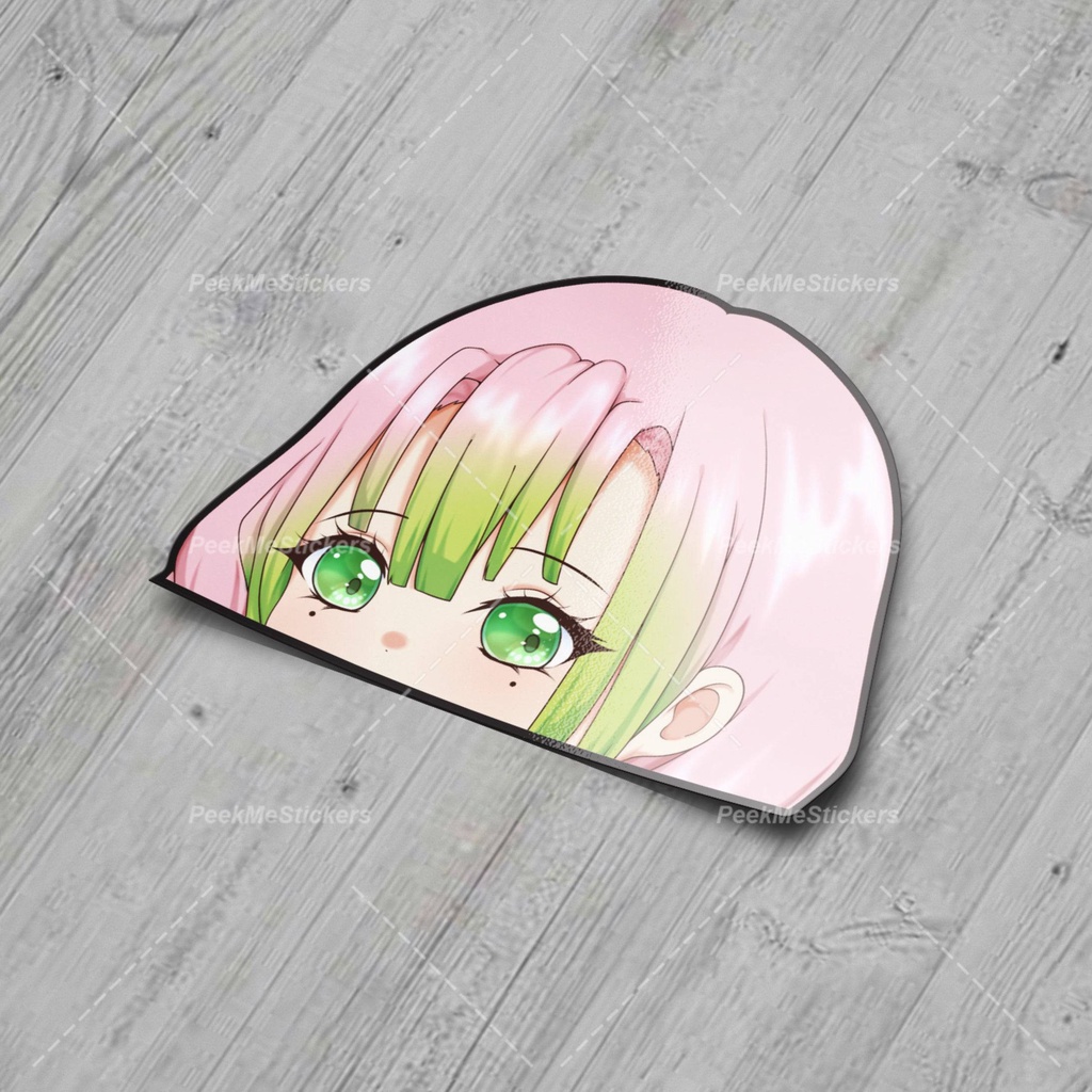 Mitsuri Kanroji | Demon Slayer | Peeker - Peek - Anime Vinyl Stickers ...