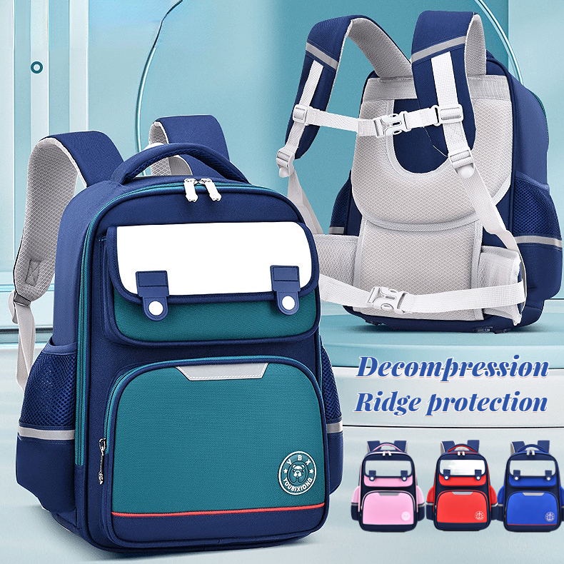 Schoolbag 2024 New British Style Backpack Mall High Quality Boys ...