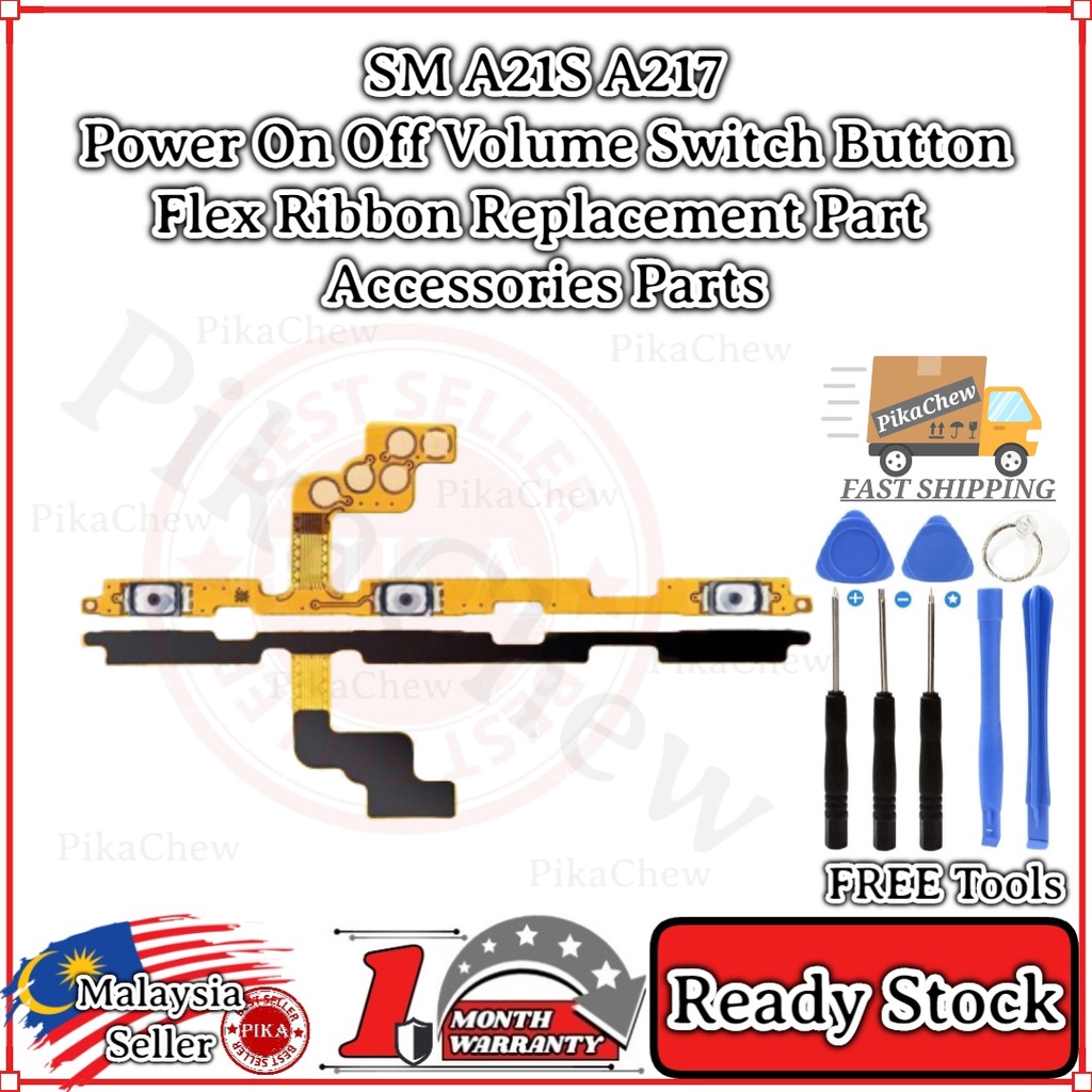 NEXCELL Serasi untuk Samsung SM A21S A217 Power On Off Volume Switch ...