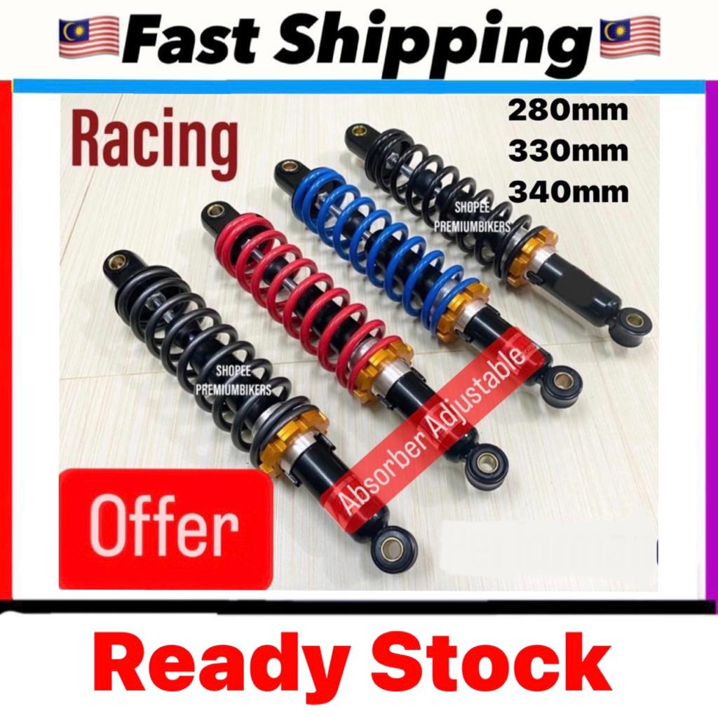 ADJUSTABLE ABSORBER 330mm 340mm 280mm EX5 DREAM KRISS RXZ WAVE DASH ...
