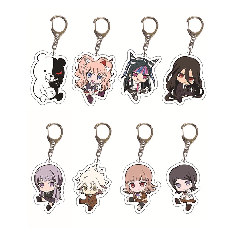 Anime Keychains Dangan Ronpa Danganronpa V2 Keychain Accessories ...