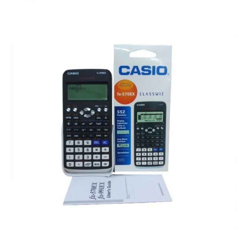 OFFICE & SCHOOL CASIÒ FX 570 EX CLASSWIZ SCIENTIFIC CALCULATOR (STOCK ...