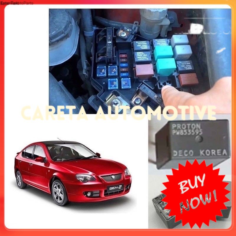 PW853596 Proton GEN2 fan relay (5PIN) | Shopee Malaysia