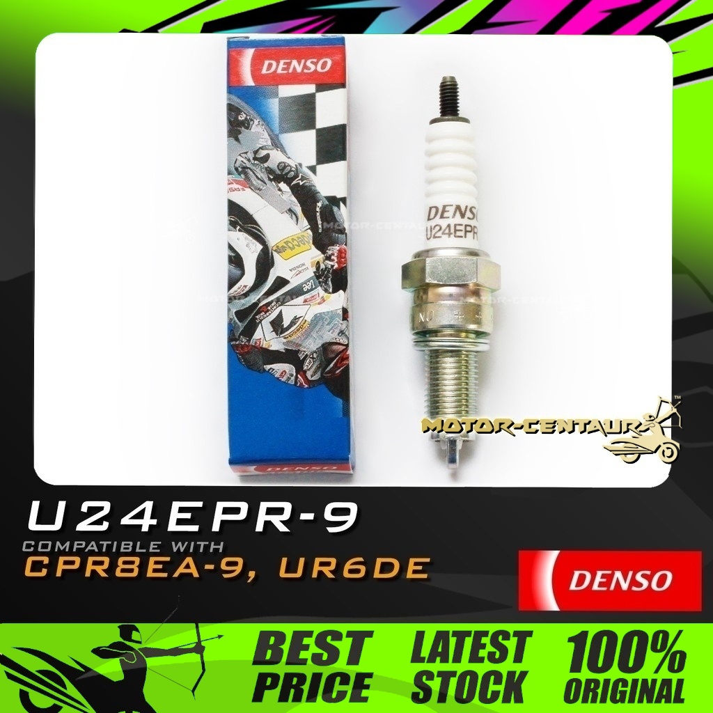 PALAM PENCUCUH DENSO SPARK PLUG U24EPR-9 (CPR8E-9, UR4DC) FOR NMAX, NVX ...