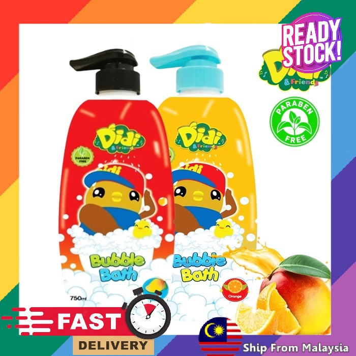 [READY STOCK] Original Didi & Friends Kids Hair & Body Wash Head to Toe ...