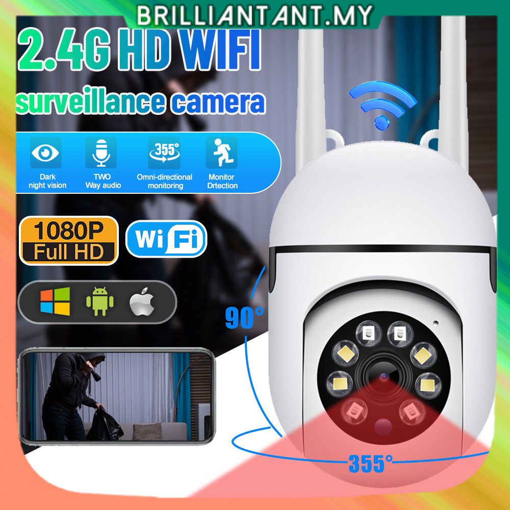 Wifi Security Camera Waterproof Security Camera 5g Ip Hd 1080p Cctv ...
