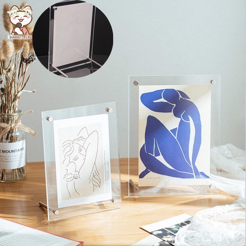[In Stock] 6inch/A5/A4 Acrylic Picture Frame Photo Frame Sijil Poster ...