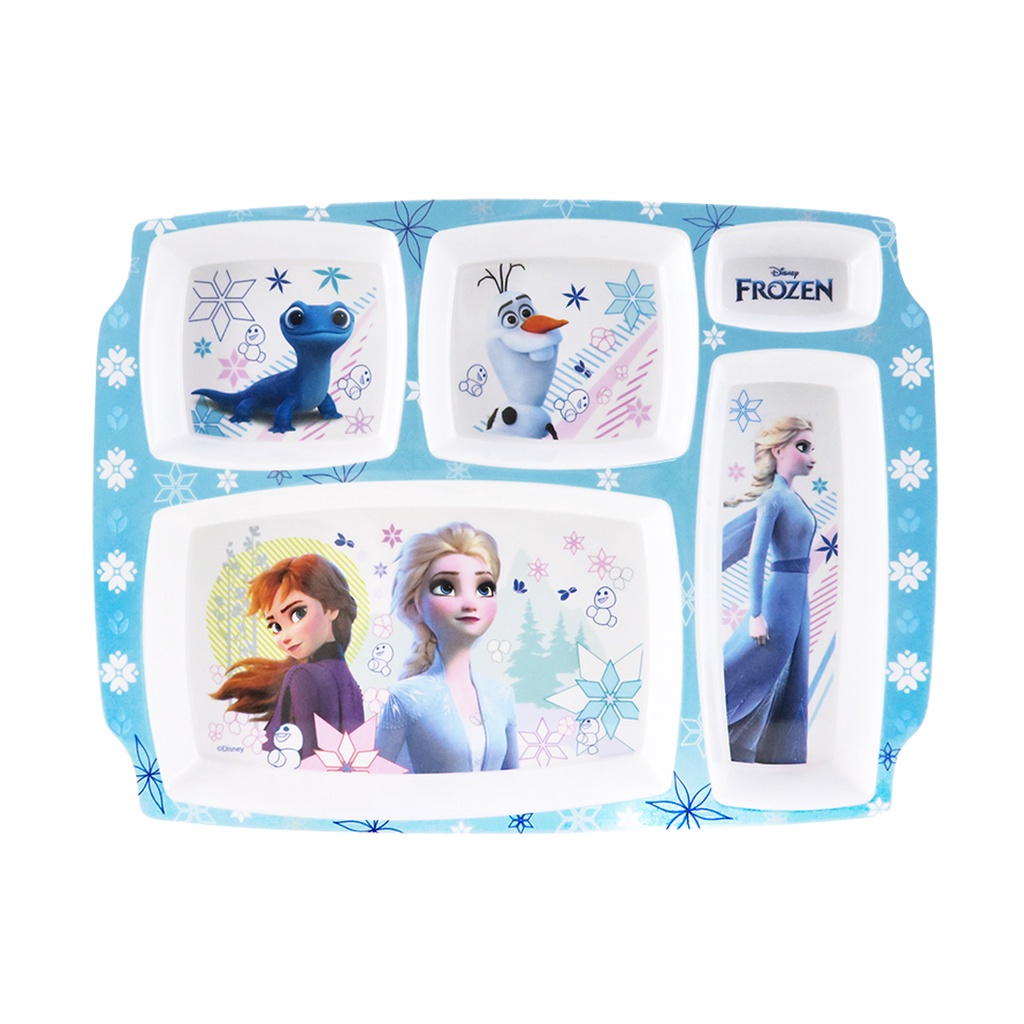 Disney Frozen Square Melamine Section Tray (5 Way) | Shopee Malaysia
