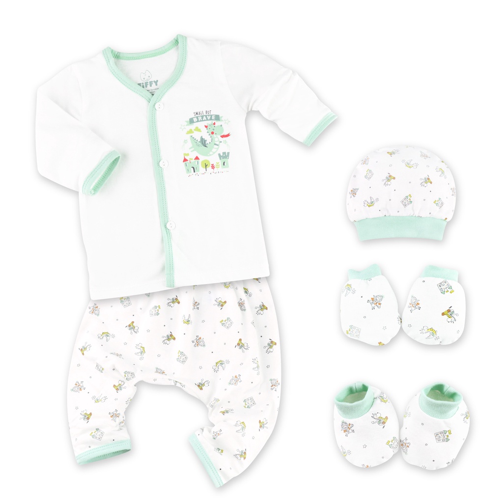 FIFFY LITTLE DRAGON NEWBORN BABY SET | Shopee Malaysia
