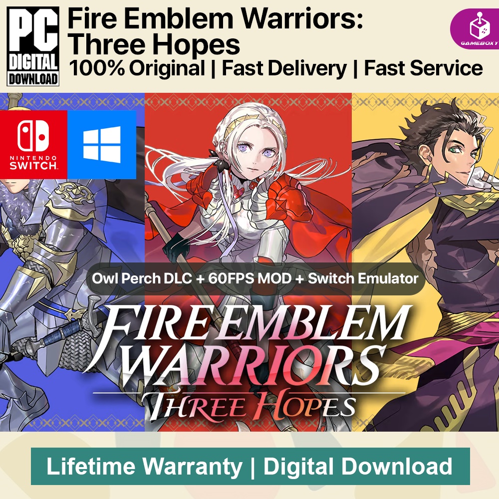 [PC GAME] Fire Emblem Warriors: Three Hopes + Owl Perch DLC + 60FPS MOD ...