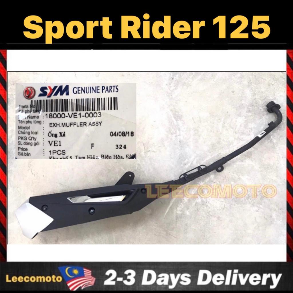 ( ORIGINAL SYM ) SPORT-RIDER EXHAUST 18000-VE1-0003 SPORT RIDER 125 ...