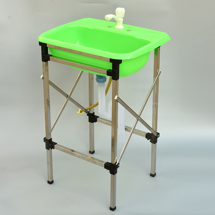 Plastic Basin with Foldable Stand / Sinki Plastik Rack Lipat Sink Rak ...