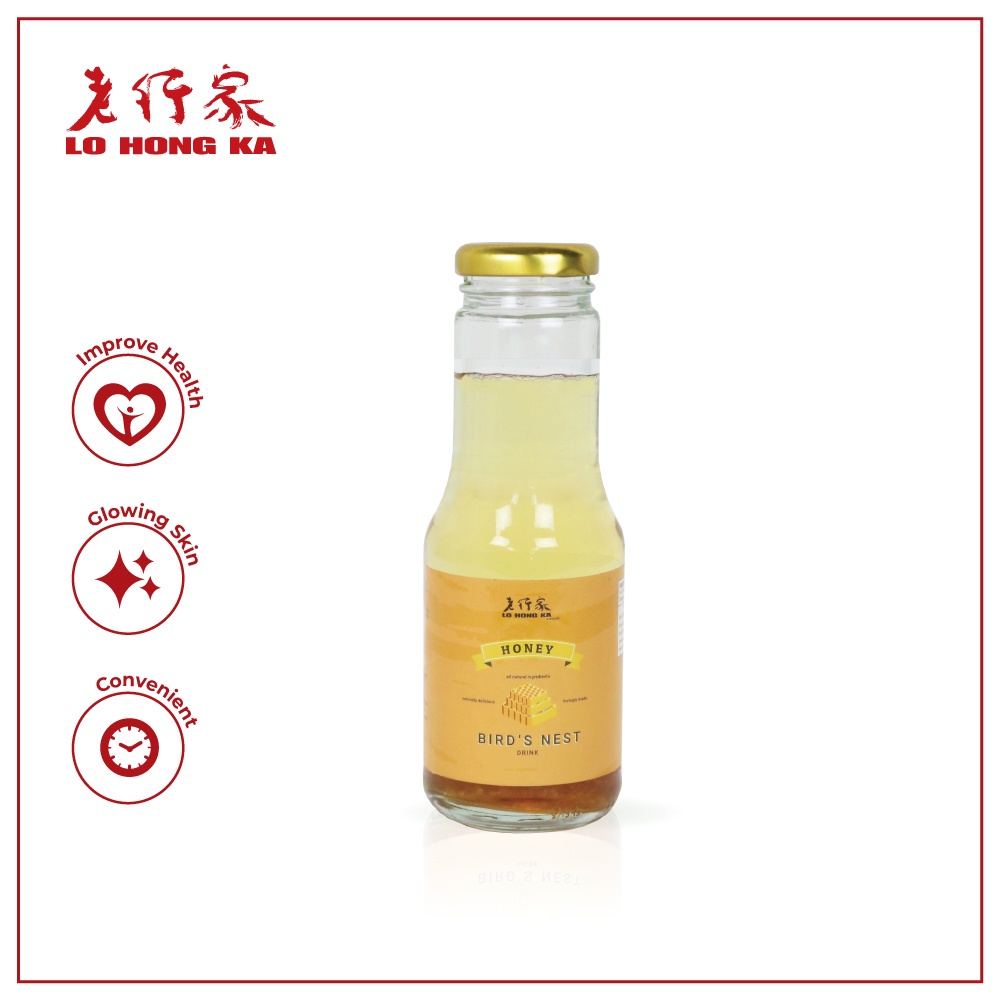 Lo Hong Ka Birds Nest On The Go - Honey (Exp: June 2025) 老行家蜂蜜燕窝饮 (240g ...