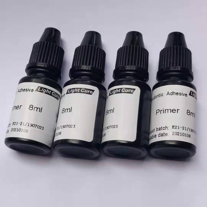 1bottle/Dental Orthodontic Bonding Adhesive Need Light Cure Primer 8ml ...