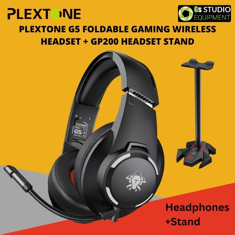 PLEXTONE G5 Foldable Gaming Wireless Headset with mic Noise Cancelling ...