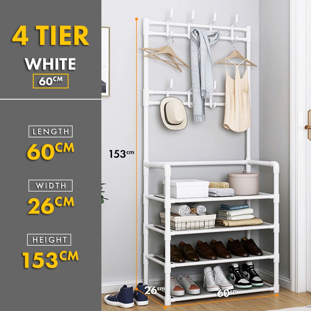 Finsso : ROSARIO Space Save Rak Baju Besi Ampaian Baju / Hanging Rack ...