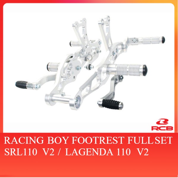 RACING BOY FOOTREST 100% ORIGINAL SRL110 V2 FULL SET | Shopee Malaysia