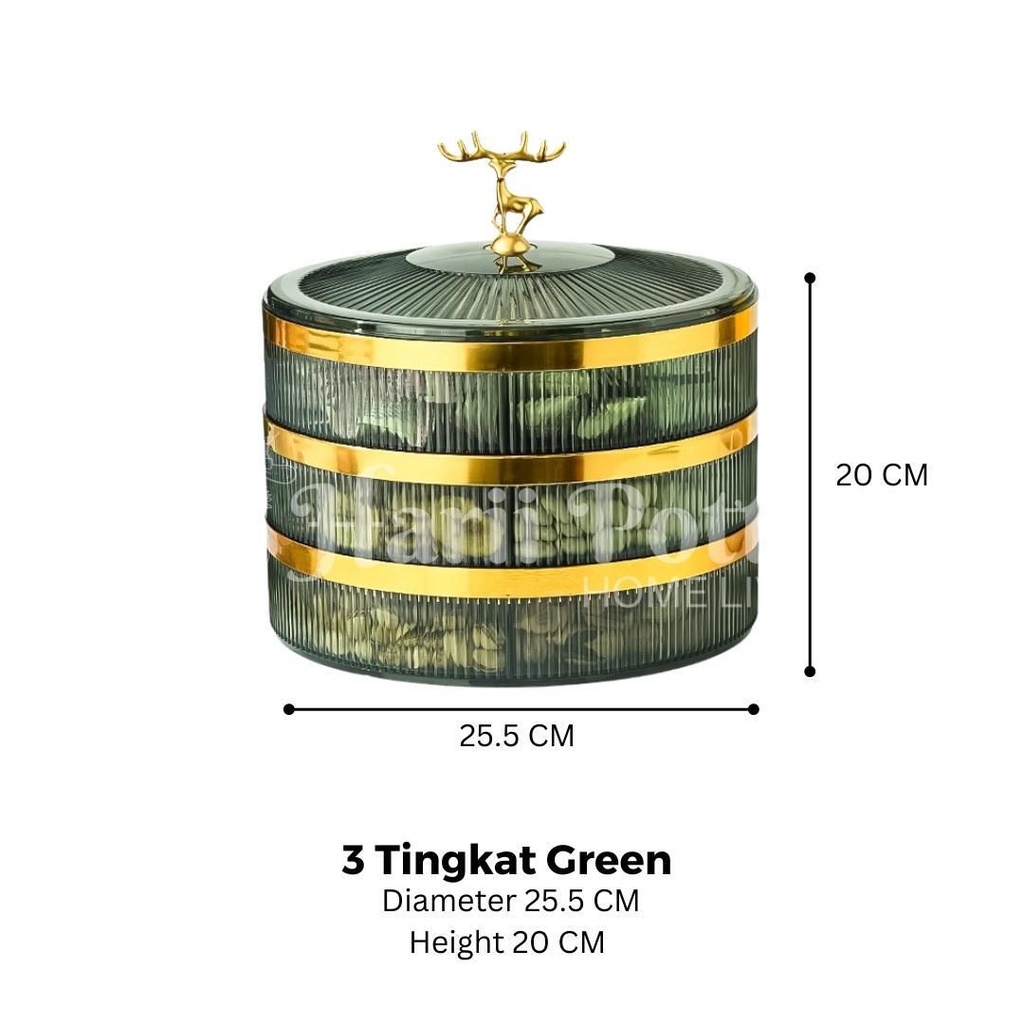 HARII POTTER HOMELIVING Balang Bertingkat Hari Raya Belas Kuih Hiasan ...