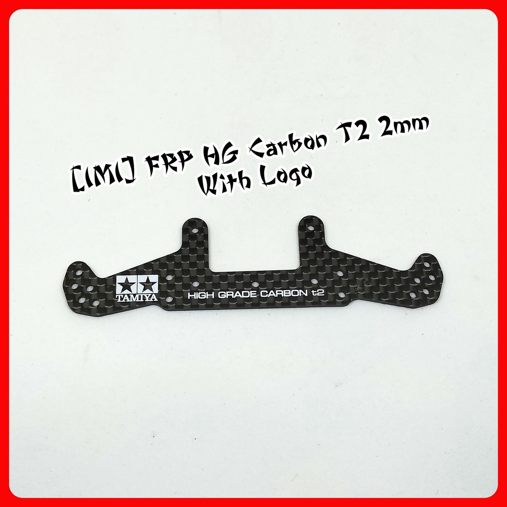 [IMI] Tamiya FRP HG Carbon T2 2mm With Logo | Shopee Malaysia
