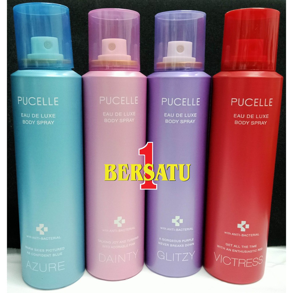 NEW PRODUCT : PUCELLE EAU DE LUXE BODY SPRAY 150ML | Shopee Malaysia