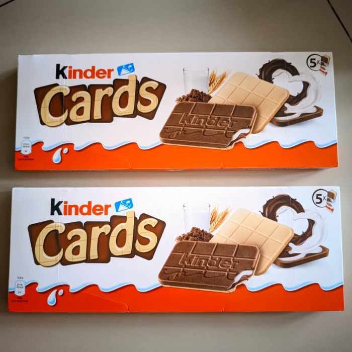 Ferrero KINDER CARDS 128g | Shopee Malaysia