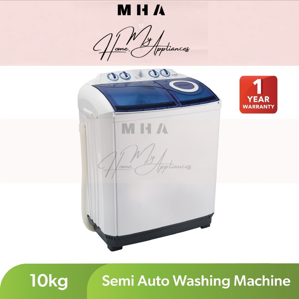 Khind 10kg Semi Auto Washing Machine WM1017 | Shopee Malaysia