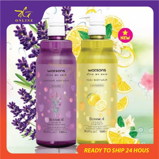 Watsons Love My Skin White Tea Rose Cherry Blossom Fressia Yuzu ...