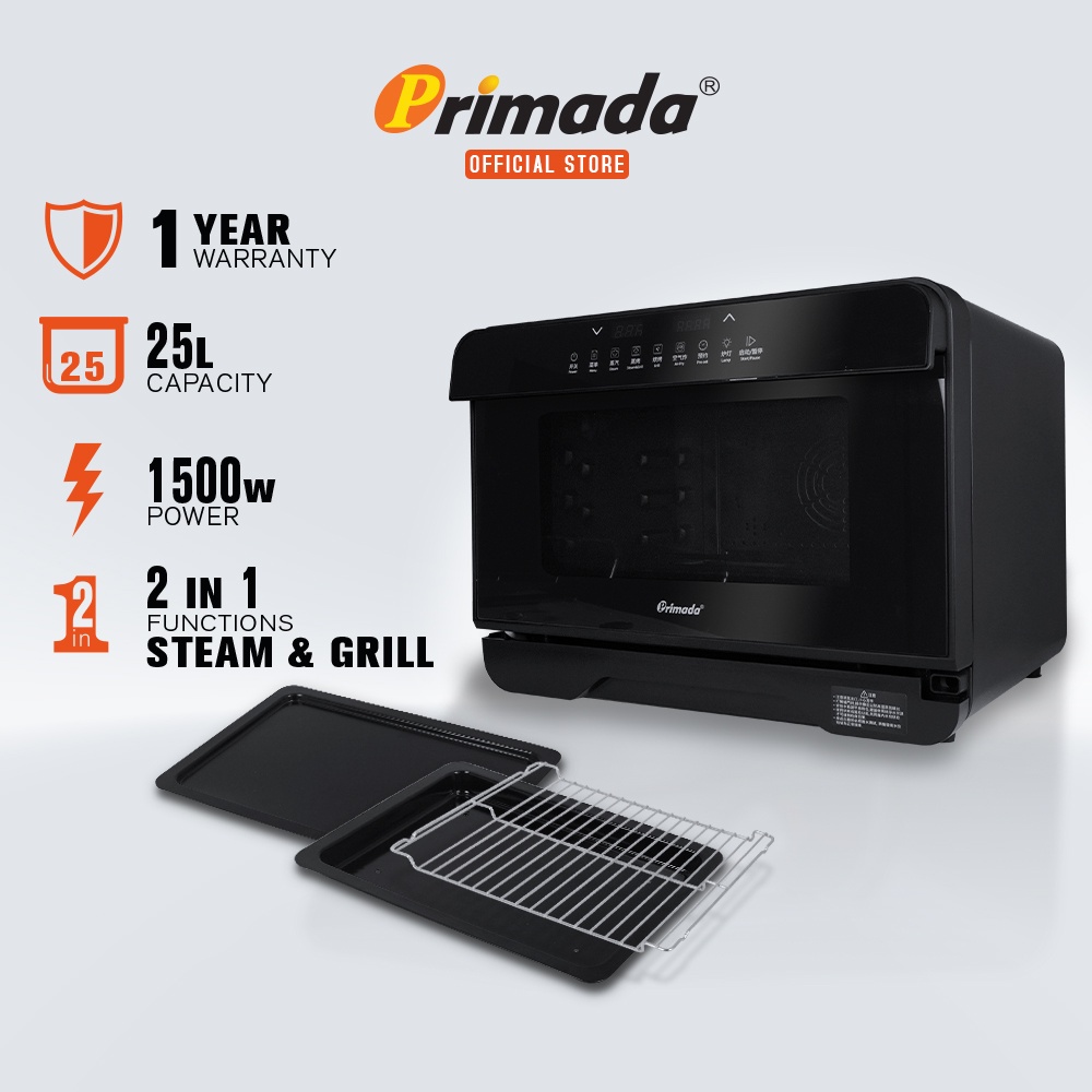 Primada Steam Oven PSO2520 | Shopee Malaysia