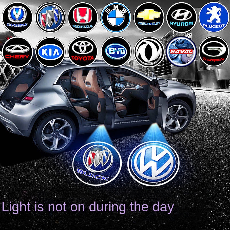 [HD Model] Car Courtesy Light Car Door Projection Lamp down-Corner Lamp ...